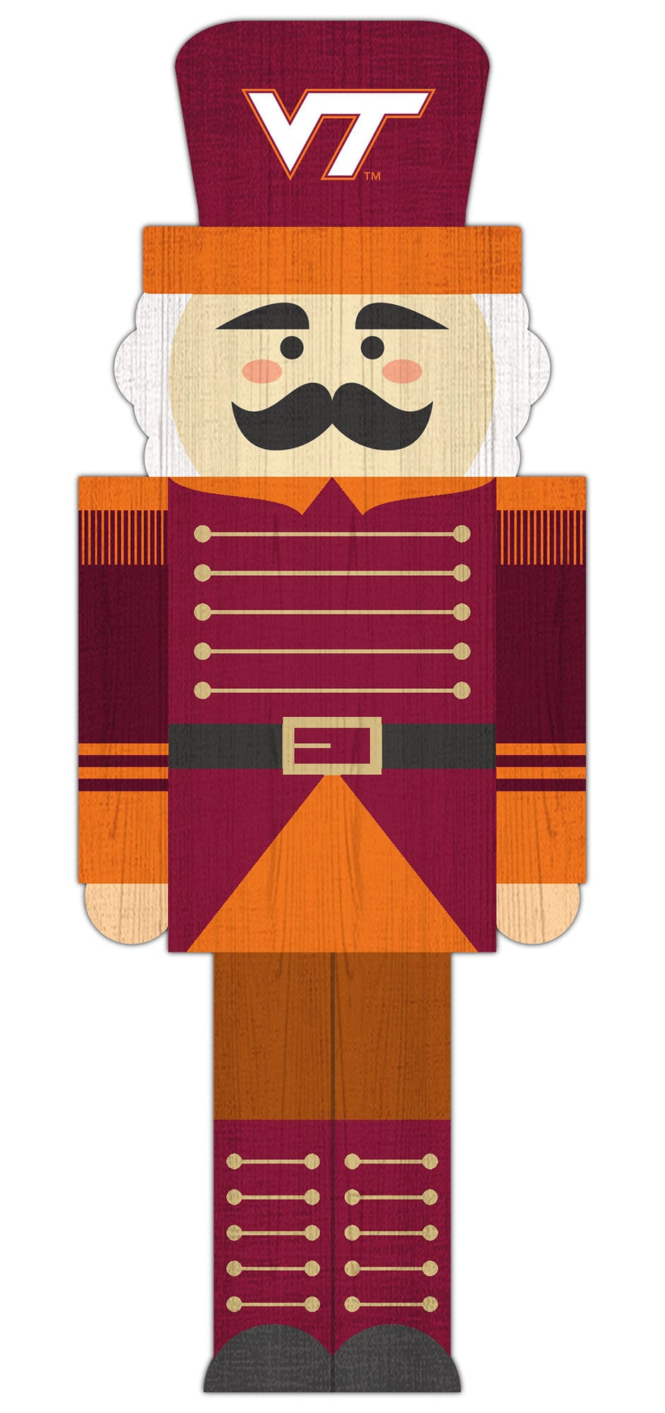 Virginia Tech Nutcracker 31in Leaner – Fan Creations GA