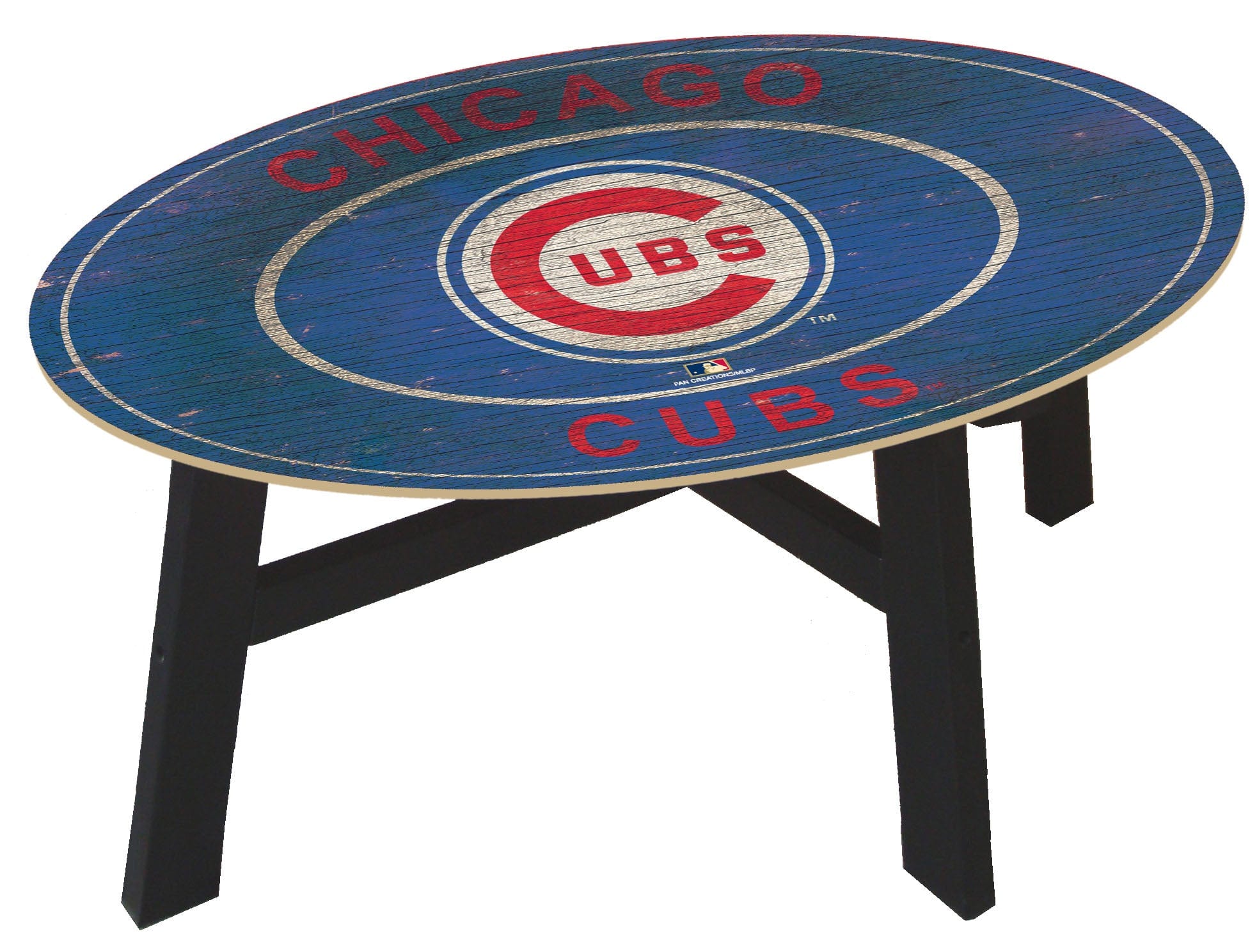 Chicago Cubs Heritage Logo Coffee Table – Fan Creations GA