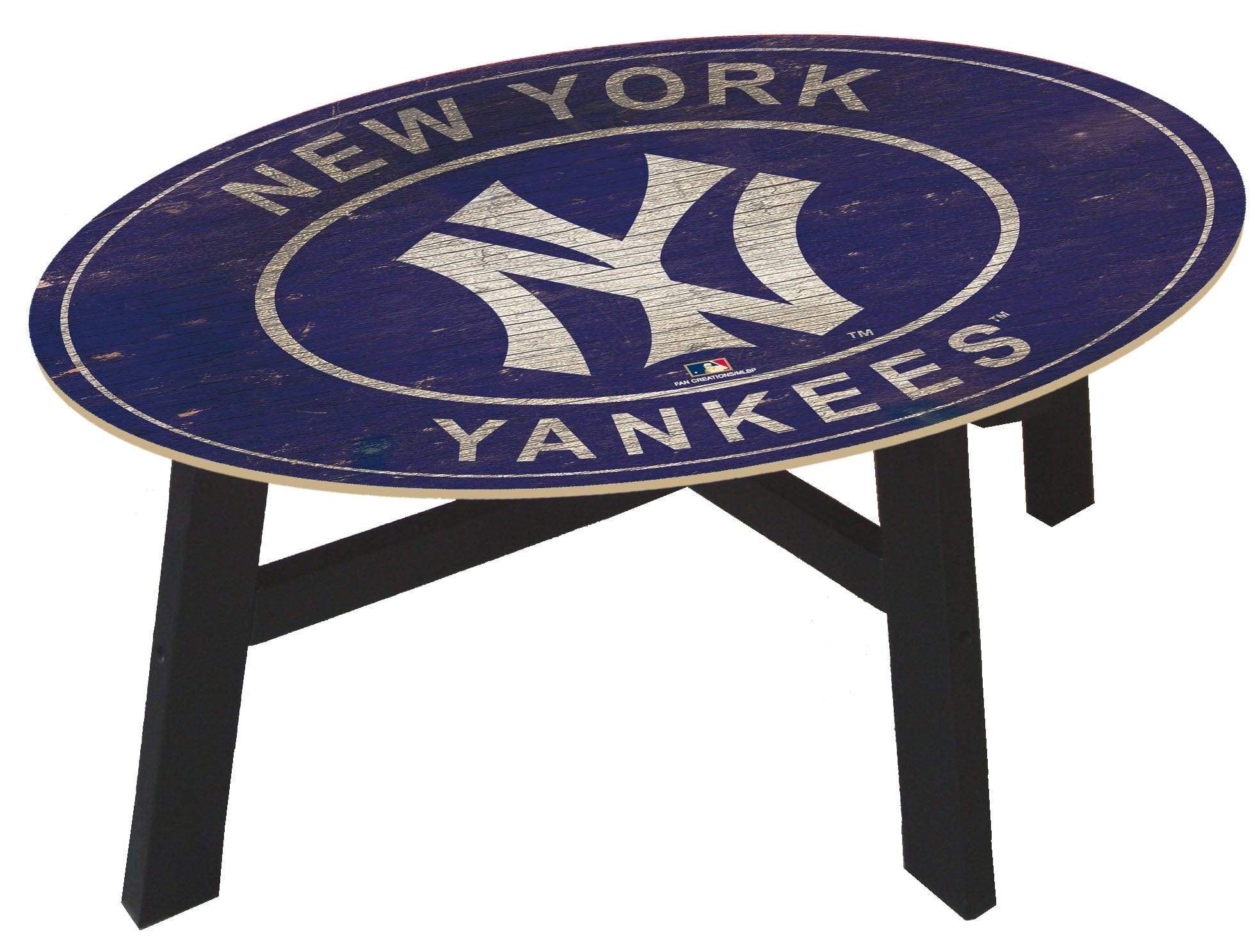 New York Yankees Heritage Logo Coffee Table – Fan Creations GA