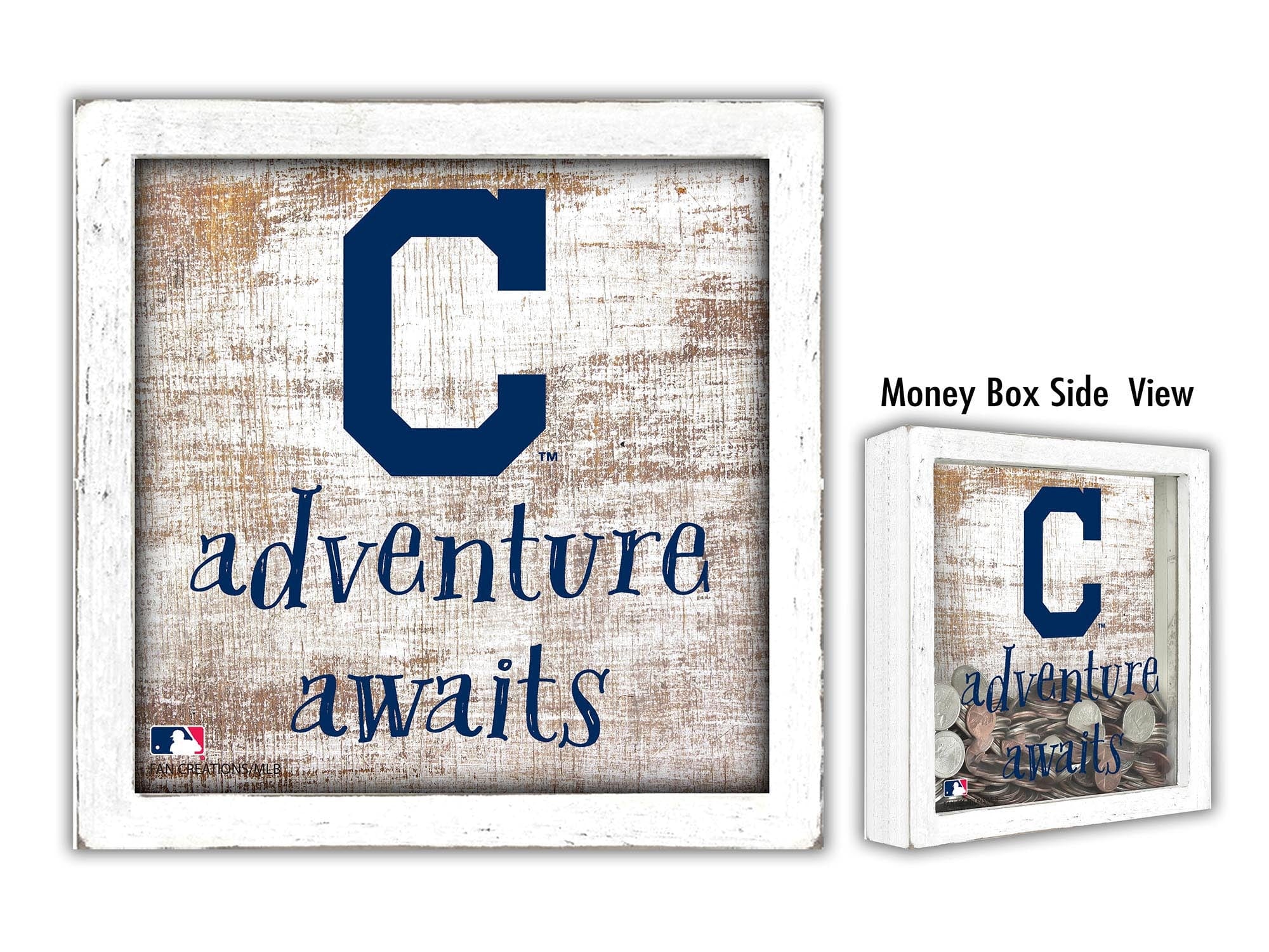 Cleveland Guardians Adventure Awaits Money Box – Fan Creations GA