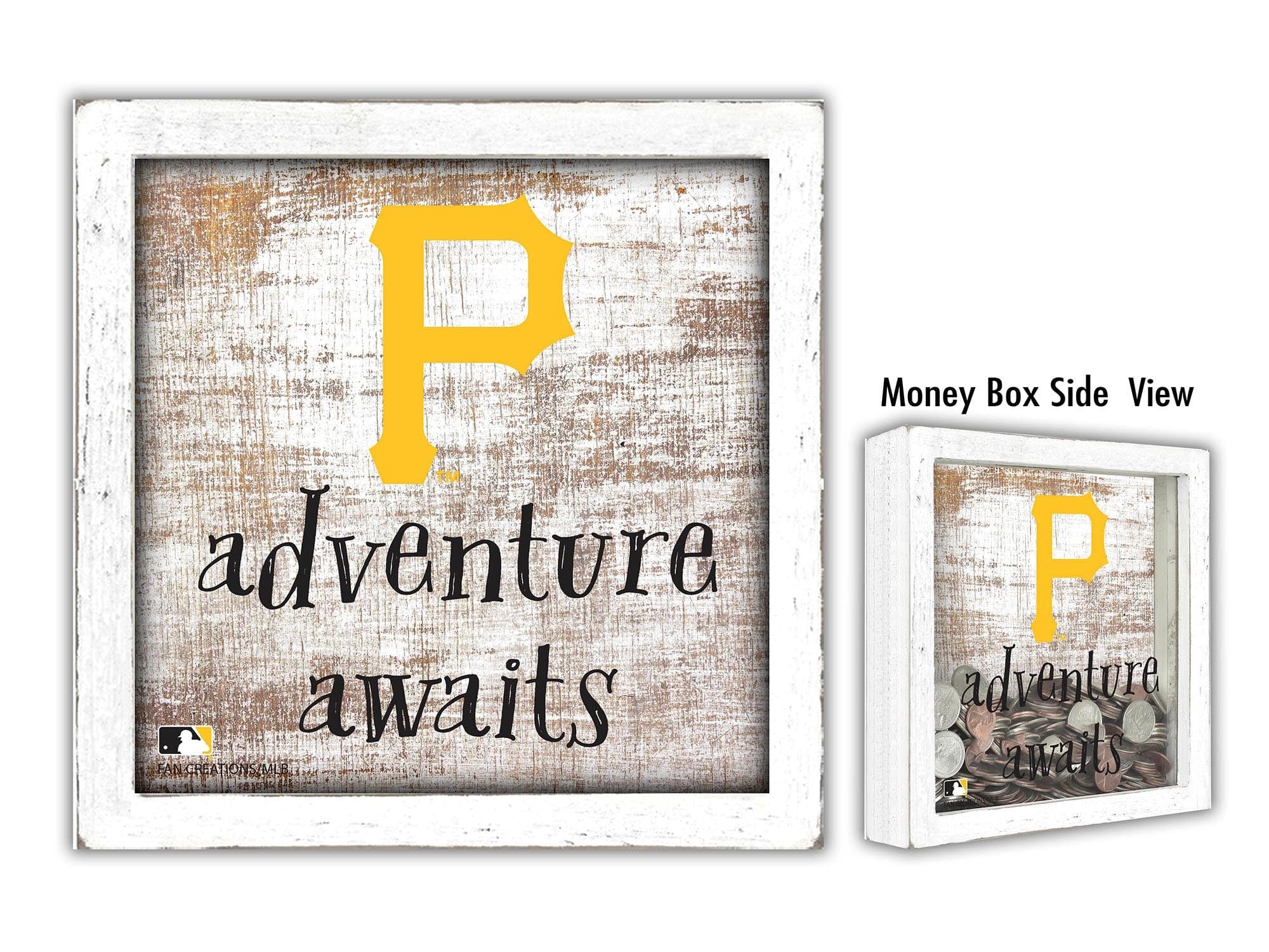 Pittsburgh Pirates Adventure Awaits Money Box – Fan Creations GA