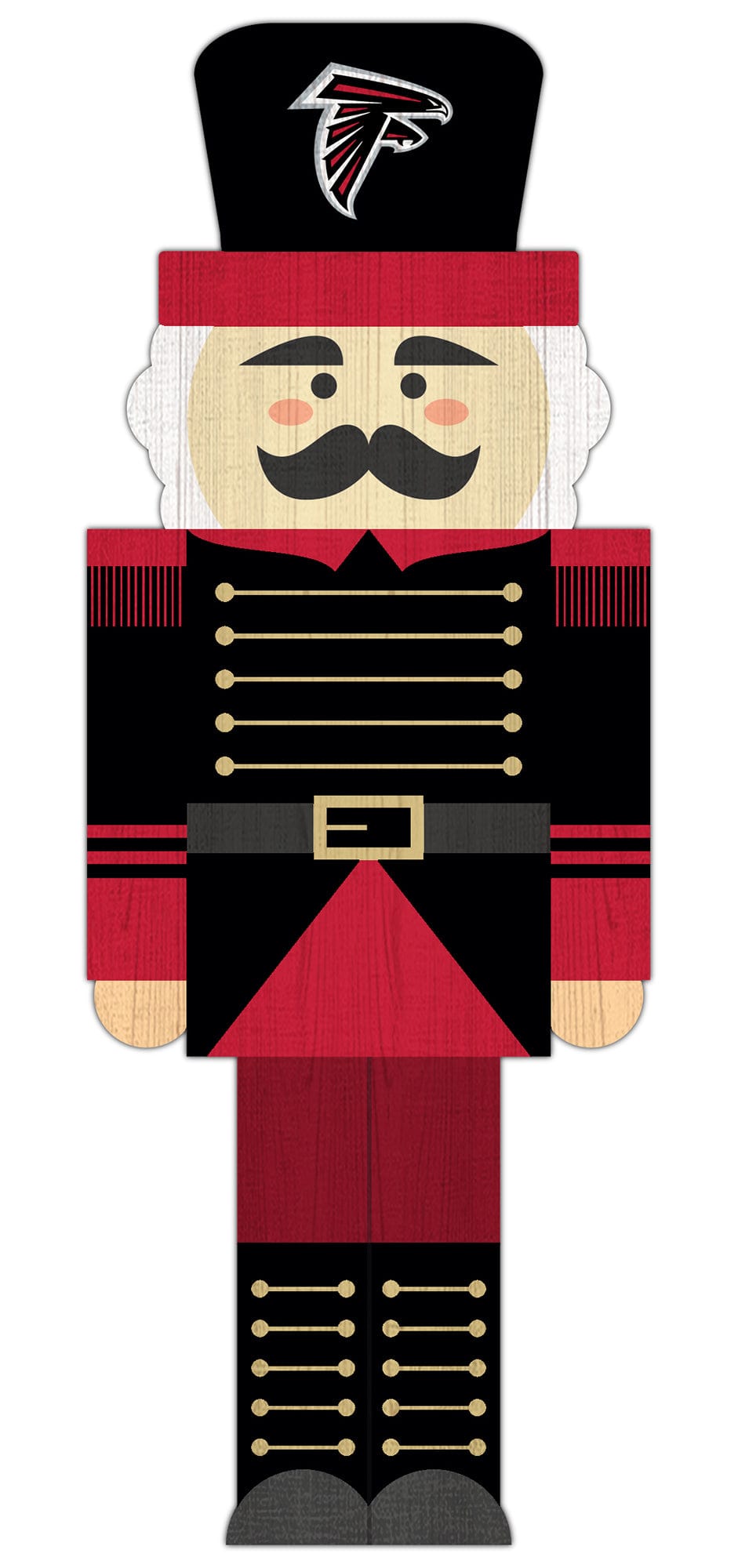 Atlanta Falcons Nutcracker 31in Leaner – Fan Creations GA
